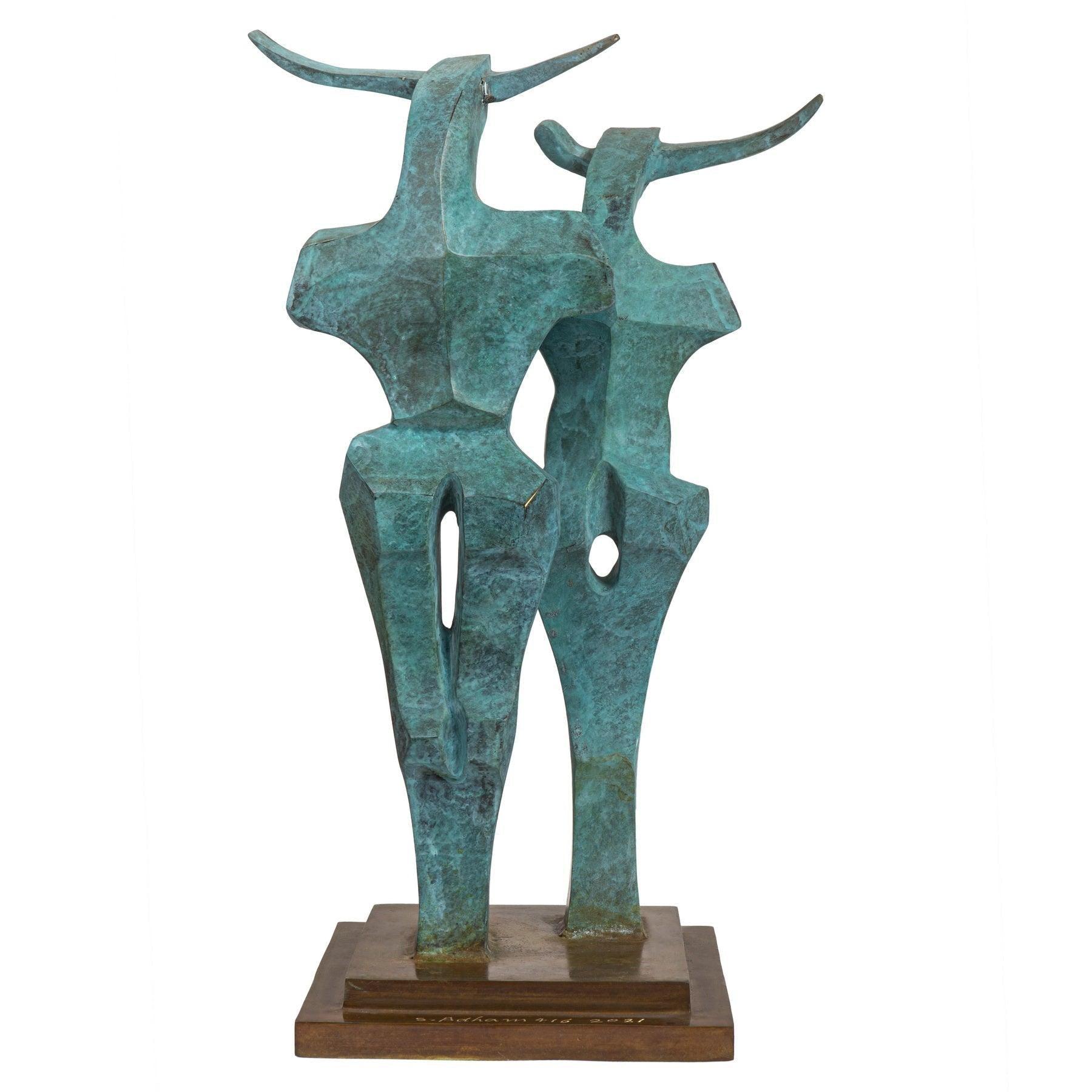 Bronze Sculpture, Mythical Creatures Sculptures by Sadegh Adham Dubai ...